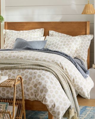 Mini-Print Percale Sheet Set | Garnet Hill