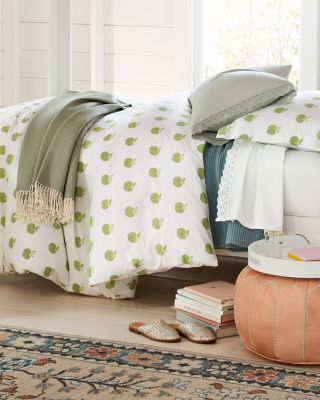 Mini-Print Percale Sheet Set | Garnet Hill