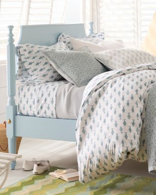 Mini-Print Percale Sheet Set | Garnet Hill