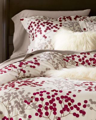 Bittersweet Supima® Flannel Bedding | Garnet Hill
