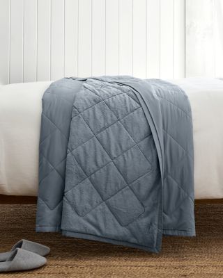 Garnet Hill Plush-Loft Blanket and Throw | Garnet Hill
