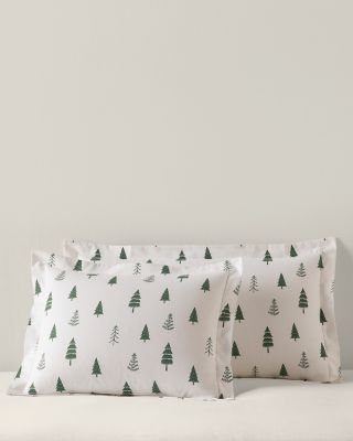 Mini-Print Flannel Sham | Garnet Hill