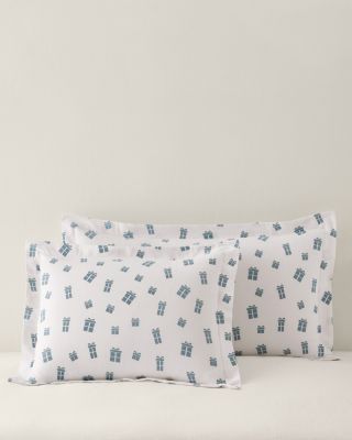 Mini-Print Flannel Sham | Garnet Hill