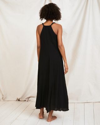 Cotton Gauze Long Cover-Up | Garnet Hill