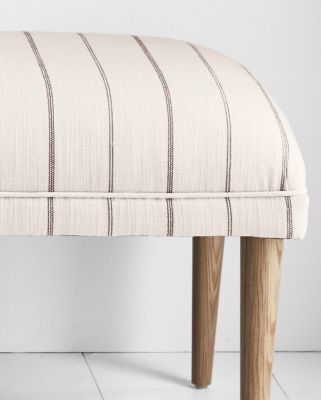 Burnham Upholstered Bench | Garnet Hill