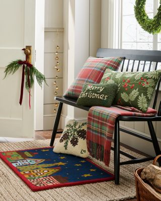 Holiday Hooked Wool Rug | Garnet Hill