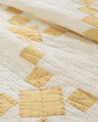 Agnes Linen Quilt | Garnet Hill
