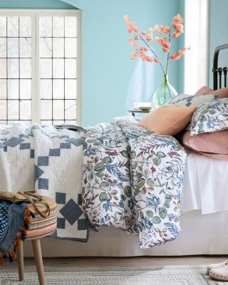 Agnes Linen Quilt | Garnet Hill