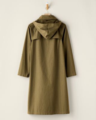 Longline Modern Trench | Garnet Hill