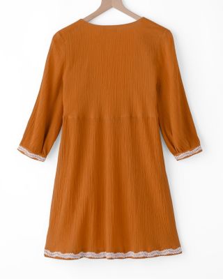 Boho Embroidered Cover-Up | Garnet Hill