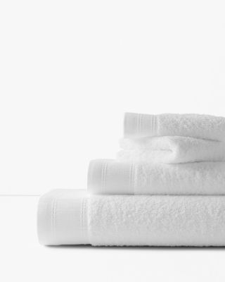 Merano Organic-Cotton & Linen Spa Towels | Garnet Hill