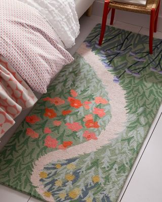 Hable Hooked Wool Rug | Garnet Hill