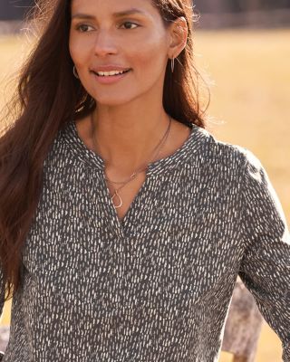 Ines Blouson Knit Dress | Garnet Hill