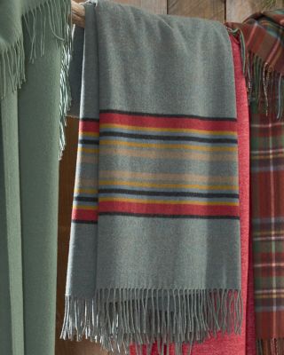 Pendleton Striped Wool Throw | Garnet Hill
