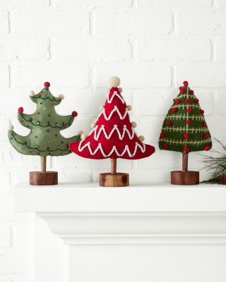 Whimsical Felted Trees | Garnet Hill