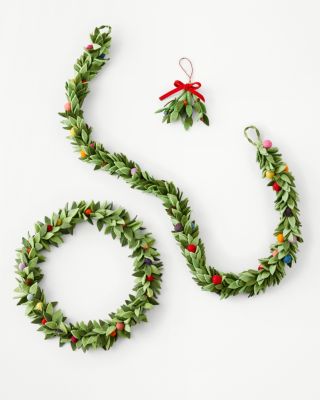 Whimsical Felted Holiday Collection | Garnet Hill