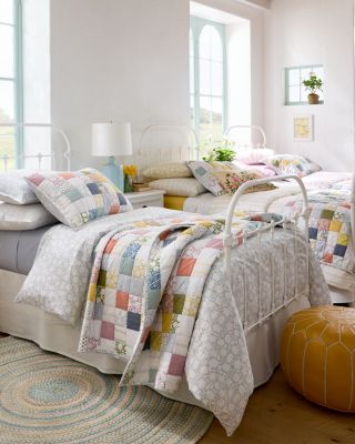 Siesta Upcycled Organic-Cotton Quilt | Garnet Hill