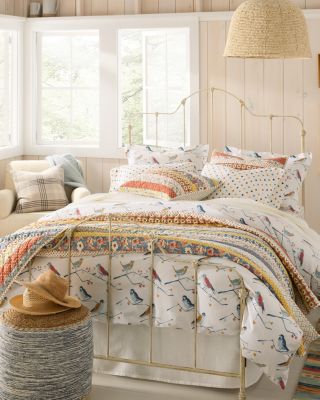 Lakehaven Voile Patchwork Quilt | Garnet Hill