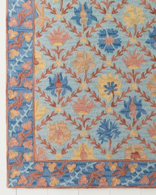 Chantal Hooked Wool Rug | Garnet Hill