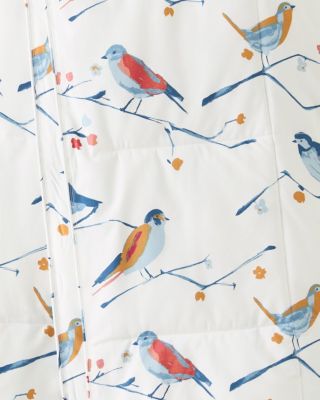 Bluebird Lightweight Comforter & Throw | Garnet Hill