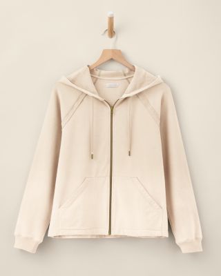 French Terry Zip-Up Hoodie | Garnet Hill