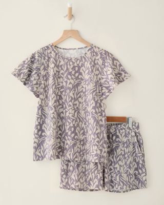 Sundown Knit Shorty Pajamas | Garnet Hill