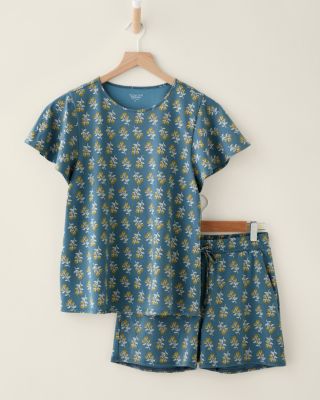 Sundown Knit Shorty Pajamas | Garnet Hill