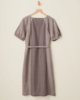 Imogen Linen Midi Dress | Garnet Hill