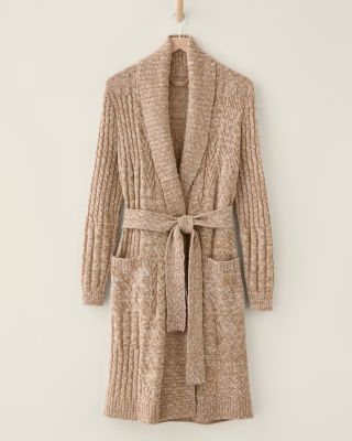Fireside Patchwork Sweater Robe | Garnet Hill