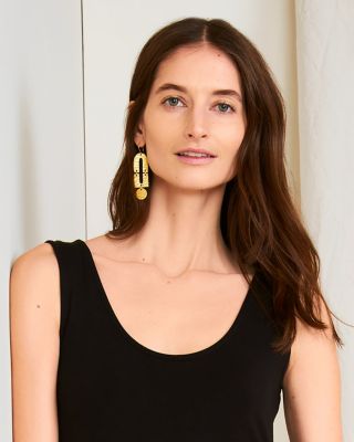 Jane Diaz Hammered Statement Earrings | Garnet Hill