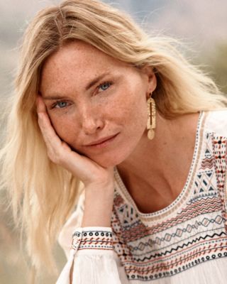 Jane Diaz Hammered Statement Earrings | Garnet Hill