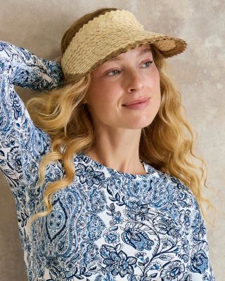 Lusana Baha Visor | Garnet Hill