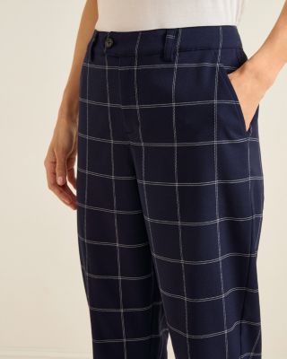 Cleo Tapered Trousers | Garnet Hill