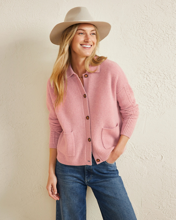 Ida Cashmere Cardigan | Garnet Hill Ida Cashmere Cardigan | Garnet Hill