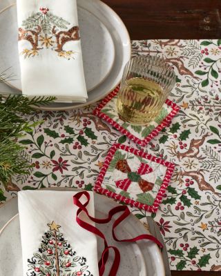 Patchwork Coaster Set | Garnet Hill