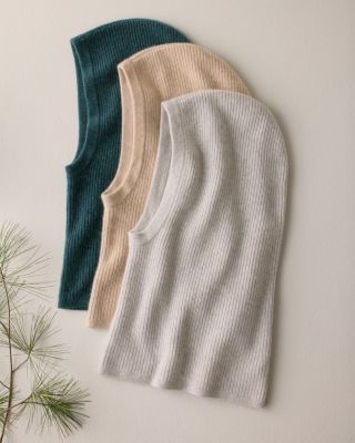 Cashmere Hooded Infinity Scarf | Garnet Hill