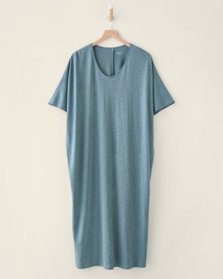 Oasis Knit Cocoon Gown | Garnet Hill