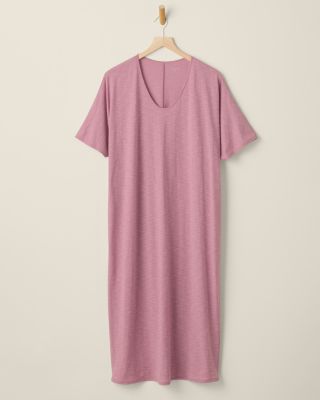 Oasis Knit Cocoon Gown | Garnet Hill