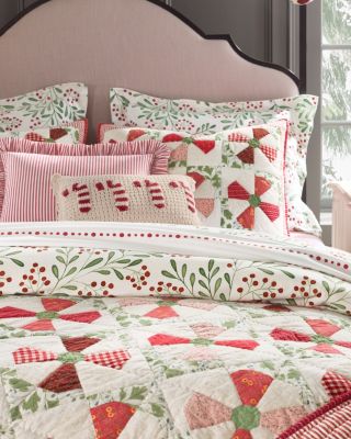 Peppermint Patchwork Quilt | Garnet Hill