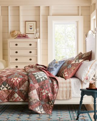 Rockport Ditsy Patchwork Quilt | Garnet Hill