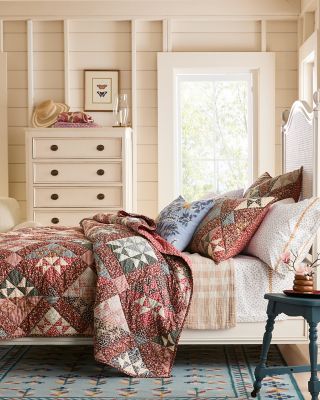 Rockport Ditsy Patchwork Quilt | Garnet Hill