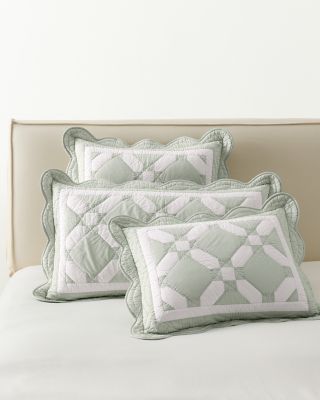 Maisie Patchwork Organic-Cotton Sham | Garnet Hill