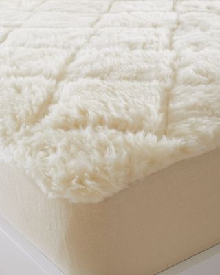 Washable Wool Mattress Pad | Garnet Hill