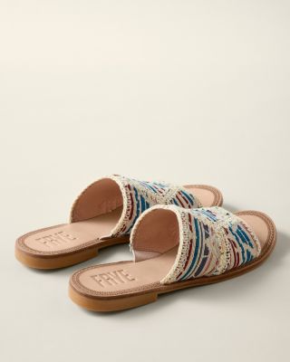 Frye Ava Crochet Slides | Garnet Hill