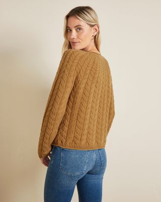 Recycled-Cashmere Roll-Neck Pullover | Garnet Hill