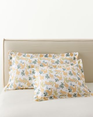 Ducklings Organic-Cotton Percale Sham | Garnet Hill
