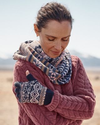 Recycled-Cashmere Infinity Scarf | Garnet Hill