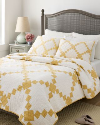 Agnes Linen Quilt | Garnet Hill