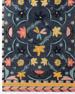 Hable Floral Tufted Wool Rug | Garnet Hill