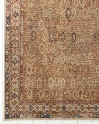 Leela Paisley Hand-Knotted Wool Rug | Garnet Hill